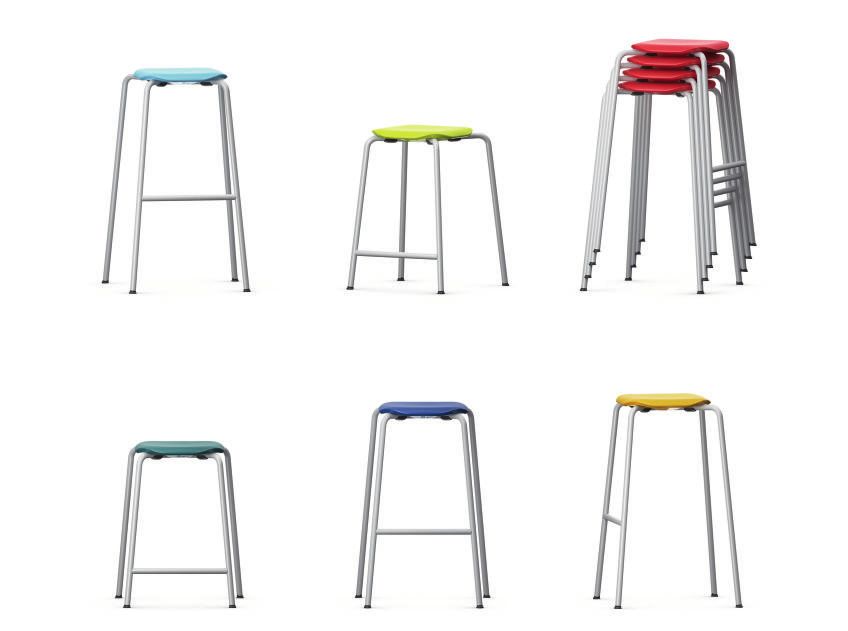 JUMPER Air Stool Plus, Hochhocker – knobel